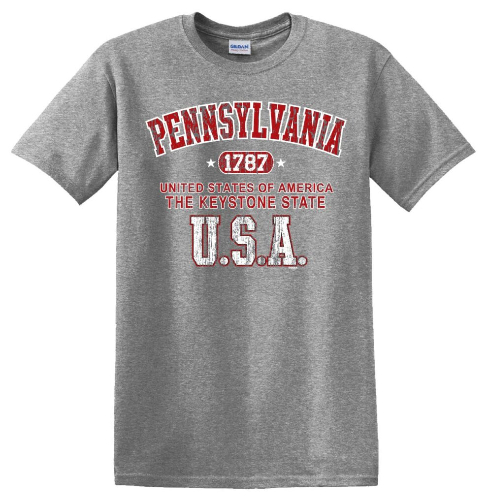 PA 1787 T-shirt – Perfectly Pennsylvania